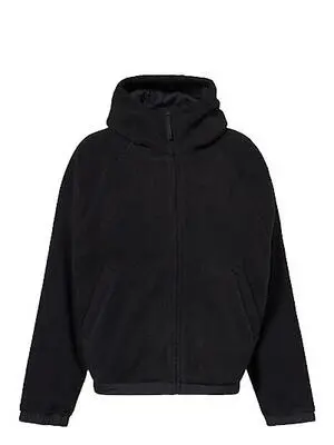 Carhartt Work In Progress Hooded Helix Fleece Jacket - Black / Porphyry