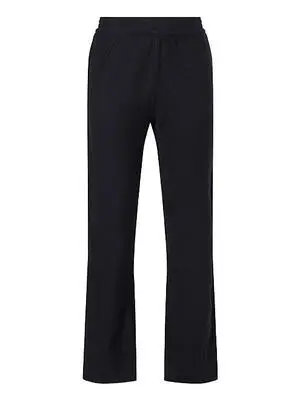 Givenchy Brand-embroidery Straight-leg Cotton-jersey Jogging Bottoms - Black
