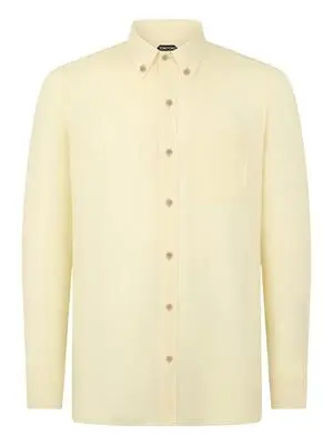 TOM FORD Cotton Slim Shirt - White