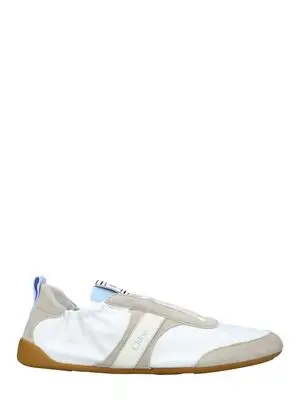 Chloé Leather Kick Sneakers - Blue