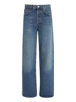 AGOLDE Ren Wide-leg Jeans - Blue