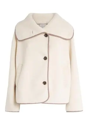 Varley Romane Fleece Jacket - Beige
