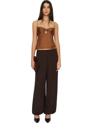 REFORMATION Zia Pant - Brown