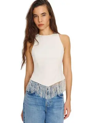 REFORMATION Sovina Top - Ivory
