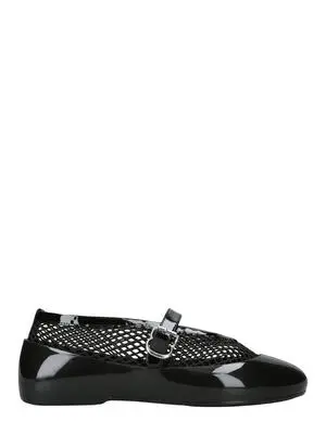 Alaïa Rubber Ballet Flats - Black