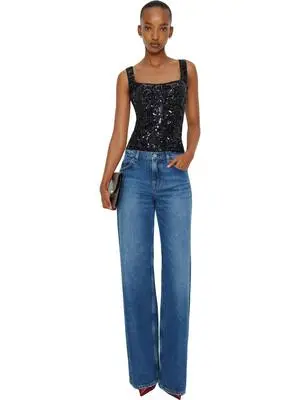 REFORMATION Hayes Sequin Top