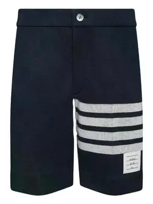 Thom Browne 4-bar Shorts - Navy Blue