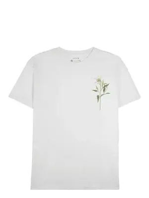 OSKLEN Lily-graphic T-shirt - White