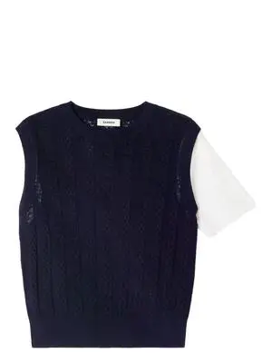 SANDRO Layered-Effect T-Shirt