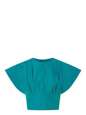 Pinko Cropped Top - Blue
