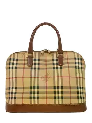 Burberry 1990-2000s House Check Tote - Neutrals