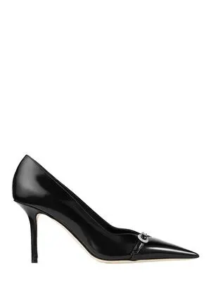 JIMMY CHOO Keari 85 Heeled Pumps - Black