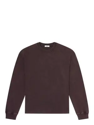 AGOLDE Asha Cotton-jersey T-shirt - Brown