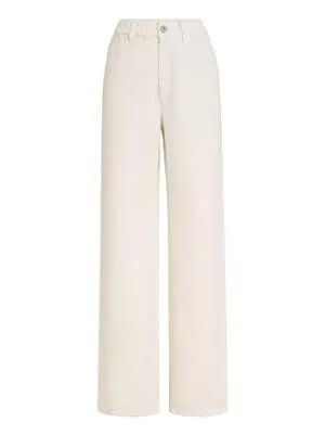 Brunello Cucinelli Wide Leg Trousers - Panama
