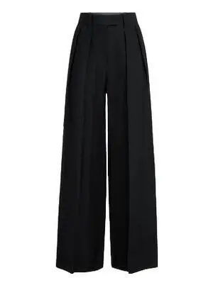Brunello Cucinelli Sartorial Wide Trousers - Black