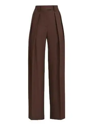 Brunello Cucinelli Sartorial Wide Trousers - Cocoa
