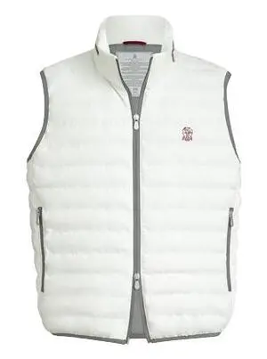 Brunello Cucinelli Nylon Down Vest - Off-white