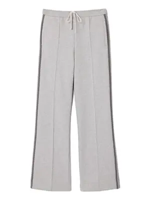 Miu Miu Cotton Fleece Pants - Grey