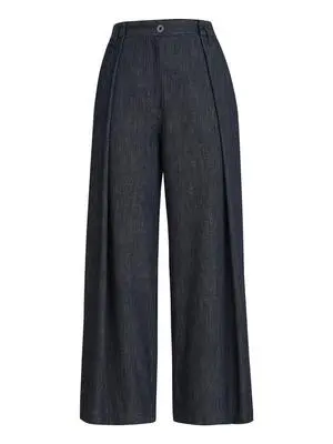 Brunello Cucinelli Wide-leg Jeans - Blue