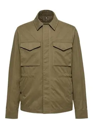 Moncler Roquille 3-in-1 Reversible Down Shirt Jacket - Green