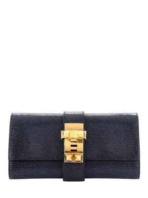 HERMES 23 Medor Clutch - Blue