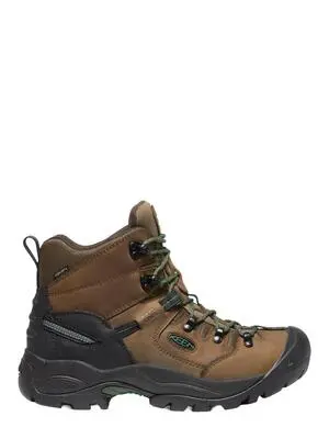 Keen Pittsburgh Energy 6" Waterproof Soft Toe Boots - Cascade Brown/greener Pastures