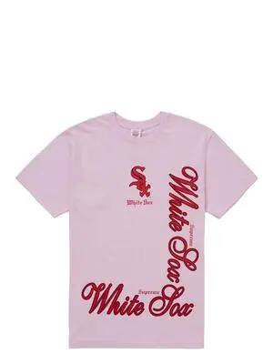 Supreme Mlb Teams Sox Tee Shirt - Light Pink