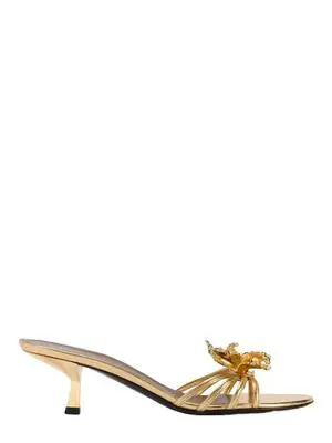 GIUSEPPE ZANOTTI Orchid Crystal Mule 50 - Gold