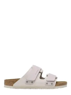 BIRKENSTOCK Uji Nubuck Sandals - Antique White