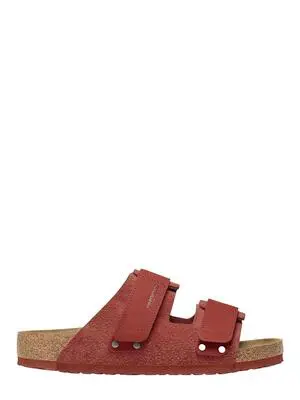 BIRKENSTOCK Uji Nubuck Sandals - Sienna Red