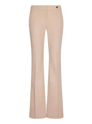 CALLAS MILANO Jules Stretch Flare Trousers - Brown