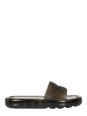 Tory Burch Bubble Jelly Slippers - Black