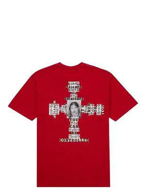 Supreme Dash Snow Tee Shirt - Red