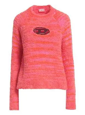 DIESEL® Knitted Crewneck Sweater - Orange