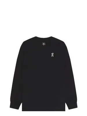 On Long-sleeve Club T-shirt - Black