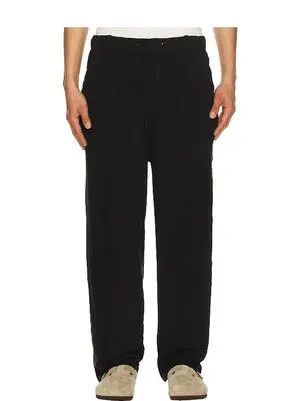 BATHER Core Leisure Pant - Black
