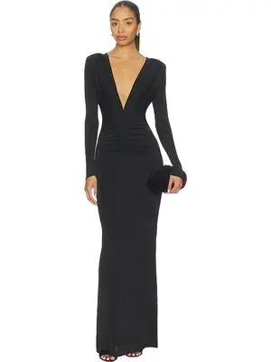 SEROYA Ebony Dress - Black