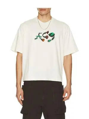 Nike Nsw Tee In Cream - Pale Ivory