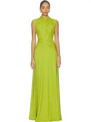 Rachel Gilbert Juniper Gown - Apple