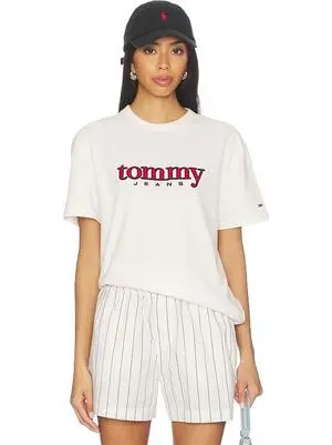 Tommy Hilfiger Applique Graphic Tee - Ancient White