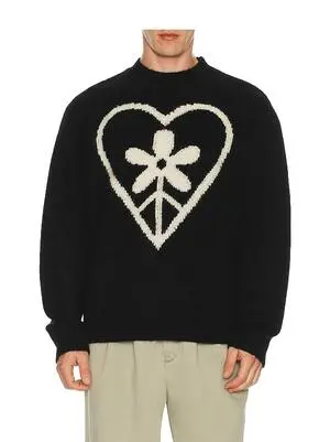 ALLSAINTS Finden Crew Neck Sweater - Black