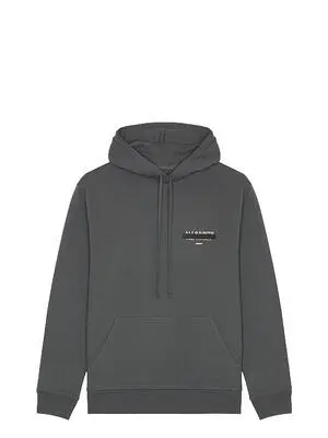 ALLSAINTS Redact Hoodie - Parma Blue