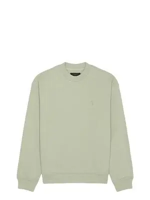 ALLSAINTS Asher Crew Neck Sweatshirt - Frost Green