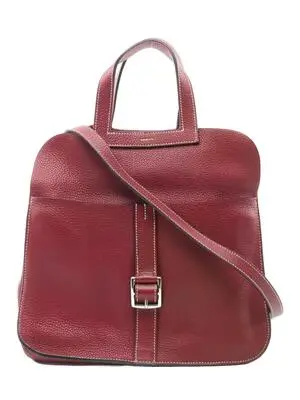 Hermès 2014 31 Arzan Leather Handbag - Red