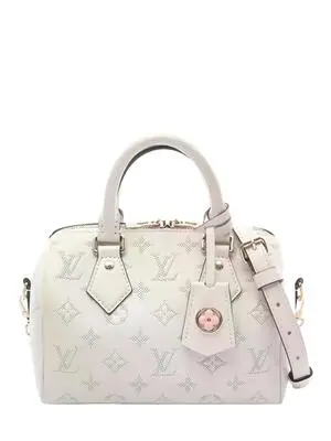LOUIS VUITTON 2010s Speedy Handbag - White