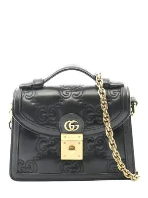 Gucci Gg Matelassé Tote Bag - Black