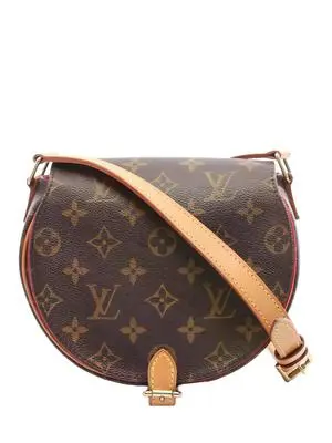 LOUIS VUITTON 2003 Tambourine Monogram Shoulder Bag - Brown