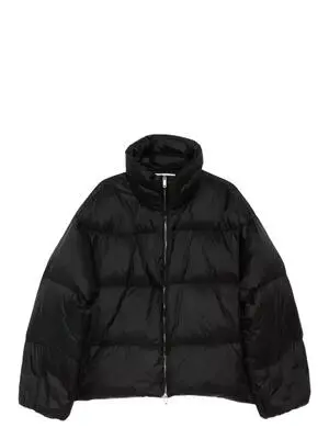Studio Nicholson Zip-up Puffer Jacket - Black