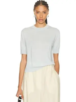 JIL SANDER Short Sleeve Top - Sky