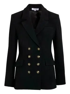 Veronica Beard Double-breasted Blazer - Black